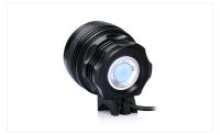 China Black Red Flashing LED Bike Lights 11 Gree LEDs T6 6600 MAh AC 100~240V for sale