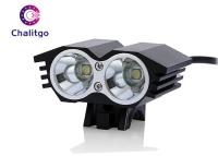 China Front T6 Flashing LED Bike Lights 1800 Lumen With 4 Mode Switch Waterproof for sale