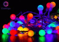 China Waterproof Ball Decorative Indoor String Lights Pure Copper 0.7 Inch Multi Color for sale