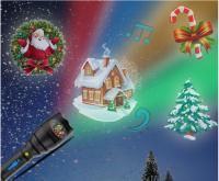 China White Decorative Projector Lights Handheld Flashlight For Bedroom Optional Color for sale