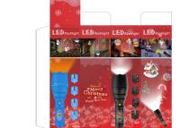 China White Decorative Projector Lights Handheld Flashlight For Bedroom Optional Color for sale