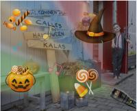 China 2000mAh Halloween Light Projector , 12 Pattern Music Playing Holiday House Projector for sale