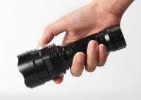 China Rechargeable Ultra Bright LED Flashlight 3800LM Abrasion Resistant Anodizing Surface for sale