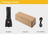 China Black T6 Ultra Bright LED Flashlight Electric Torch Aluminium Alloy 6 Switch Mode for sale