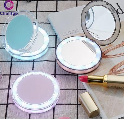 China Touch Sensitive Makeup Vanity With Lights , Makeup Dresser Lights USB Rechargeable for sale
