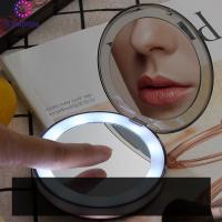 China Touch Sensitive Makeup Vanity With Lights , Makeup Dresser Lights USB Rechargeable for sale