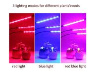 China LED Three - Tube Grow Lights For Indoor Plants , Cycle Timing Full Spectrum Grow Lights for sale