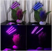 China LED Three - Tube Grow Lights For Indoor Plants , Cycle Timing Full Spectrum Grow Lights for sale
