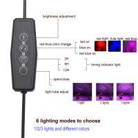 China 30 Watt Greenhouse LED Grow Lights Adjustable Arm 3000LM Flower Vegetable OEM Accepted for sale