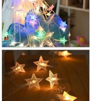 China Garden Star String Lights Fairy 100 200 300 LED Christmas Trees Charging Plug for sale