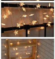 China Garden Star String Lights Fairy 100 200 300 LED Christmas Trees Charging Plug for sale