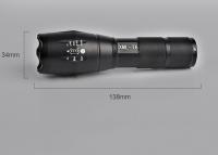 China XM-L2 1000LM High Lumens Brightest Led Flashlight With Belt 6000K CCT for sale