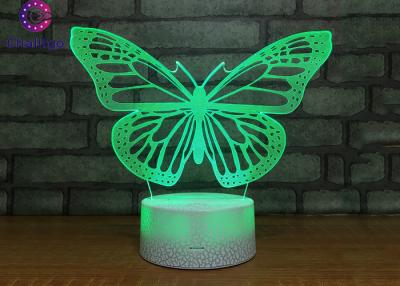 China Battery Operated Bedroom Desk Lamp Butterfly Lights For Sleeping for sale
