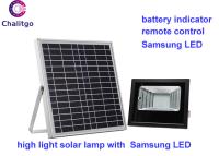 China 100W Highlight Solar Powered Backyard Lights Waterproof IP66 Solar Led Yard Lights for sale