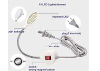 China 1W Power Night Sewing Machine LED Lamp 110-265V 6000-6500K CCT Energy Saving for sale