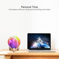 China Decoration 3D LED Illusion Lamps / LED Desk Light Battey Support for sale