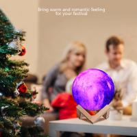 China DC 5V/1A Color Changing Lights / Moon Light Lamps for Children Bedroom Decoration for sale