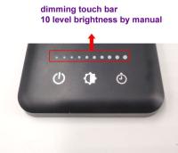 China 6W 5V Dimmable LED Table Lamp , Wireless Charging Desk Lamp With USB Port for sale