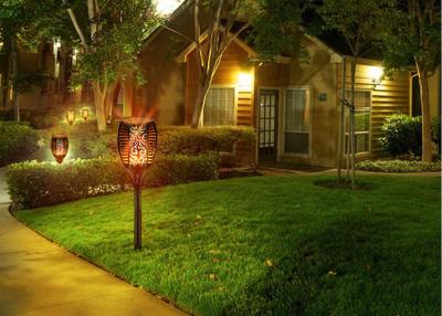 China Outdoor Waterproof Garden Pathway Solar Torch Light 1500mAh Battery Type for sale