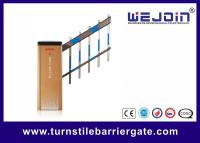 China Two Fence 4.5m Boom Length DC24V Brushless DC Motor Parking Barrier for sale