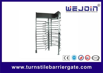 China Exhibition Stainless Steel Access Control Turnstile Gate Standard RS485 for sale
