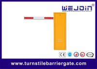 China Barrier Gate Entrance Gate Security Systems with Yellow Color Housing for sale