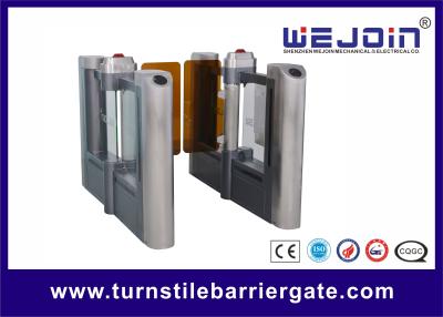 China Stainless Steel Double Automatic Swing Gate Turnstile With Dry Contact Interface for sale