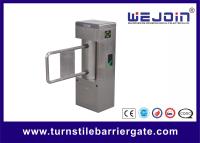 China Adjustable High Speed Pedestrian Turnstile for Business Buliding , Gate DC24V for sale