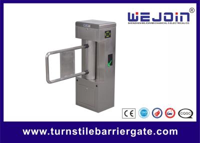 China Adjustable High Speed Pedestrian Turnstile for Business Buliding , Gate DC24V for sale