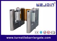 China Stainless Steel Double Automatic Swing Barrier Gate With Dry Contact Interface for sale