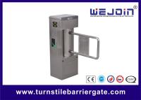 China Safety Access Control Swing Barrier Gate With Voltage Of DC24V for sale