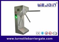 China 304 Stainless Steel Subway Tripod Turnstile Entry Systems Intelligent Barrier for sale