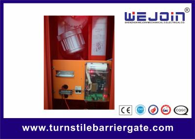 China High Speed Automatic Barrier Gate Parking Gate Arm with Red Color Housing for sale