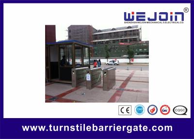 China Stainless Steel Flap automatic gate system Anti-tailing Adjustable Access for sale