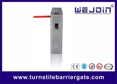 China Full Automatic Stainless Steel Turnstile Gate With RS232 Interface For Railway Station for sale