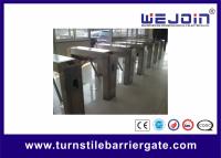 China Voice Module School Waist height Automatic optical Tripod Turnstile Gate 490mm Arm length for sale