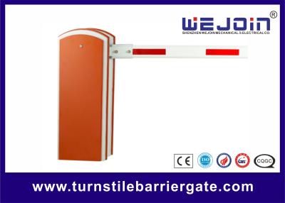 China Indoor Parking Barrier Gate Articulated Boom With Speed 3 / 6 Seconds for sale