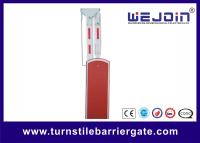 China Orange Double Direction Parking Barrier Gate with Aluminum Alloy Core for sale