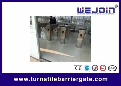 China Professional Metro / Subway Turnstile Barrier Gate with 304 Stainless Steel Housing for sale