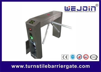 China 220V Automated Waist High Access Control Turnstile Gate With Rotation for sale