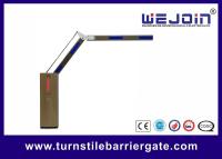 China RS485 Communication Parking Barrier Gate DC24V No Spring Vehicle Boom Barrier for sale