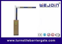 China Auto Opening Folding Parking Gate DC24V Battery Power Supply Car Park Barrier Gate for sale