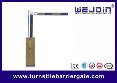 China Auto Opening Folding Parking Gate DC24V Battery Power Supply Car Park Barrier Gate for sale