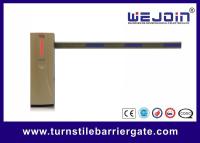 China DC24V Parking Boom Gate 1.8 - 6s Running Speed Adjustable Straight Boom for sale