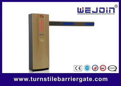 China DZE4 3 - 6m Straight Boom Barrier Gate 1.8 - 6s Running Speed Parking Boom Barrier for sale