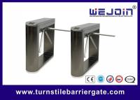 China 304 Stainless Steel Automatic Tripod Turnstile Access Control System For Pedestrian for sale