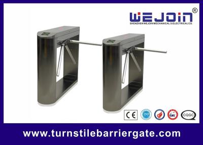China 304 Stainless Steel Automatic Tripod Turnstile Access Control System For Pedestrian for sale