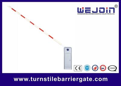 China Security 8m LED Boom Vehicle Barrier Gate Manual Release For Parking System for sale