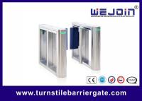 China Infrared Anti Pinch Access Control Turnstile Gate 304 Stainless Steel IP54 for sale