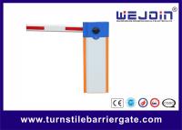 China White Orange Car Park Barrier Arms Automatic Vehicle Barriers CE ISO Approval for sale